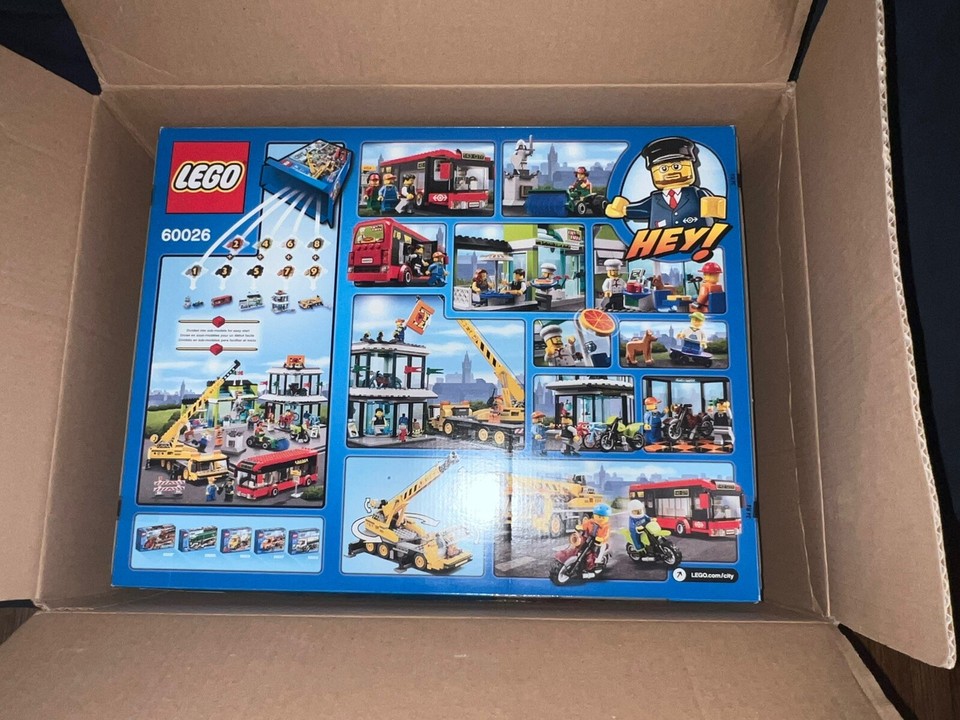 LEGO City Town Square Set 60026 Brand New Still In Amazon Box Rare | eBay
