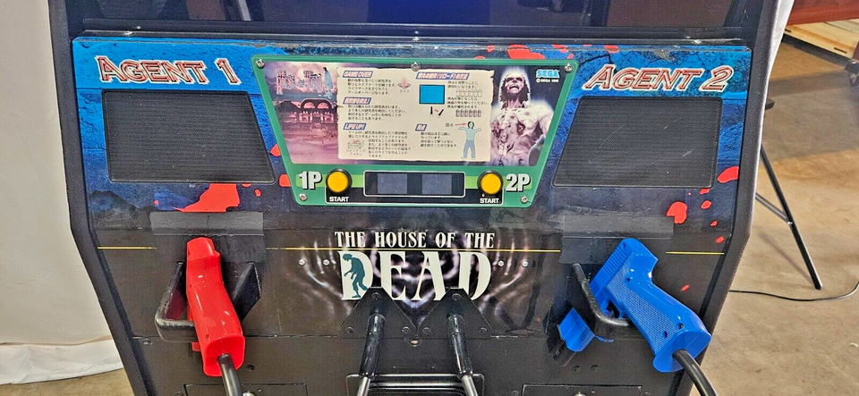 THE HOUSE OF THE DEAD Arcade Machine - Sega 1998 - 3669 | eBay