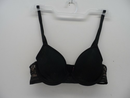 Adore Me Women Risque Lace Underwire Back Closure Bra 09803 Black 34B ...