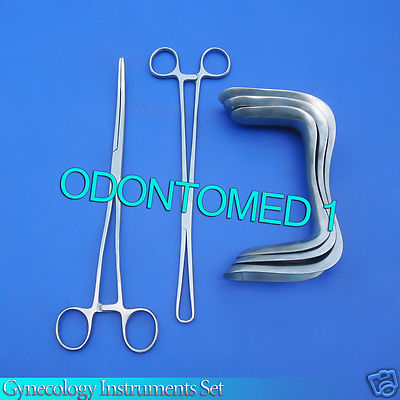 Exam Set W/Sims Speculum Surgical Gynecology instruments Ds-1217 | eBay
