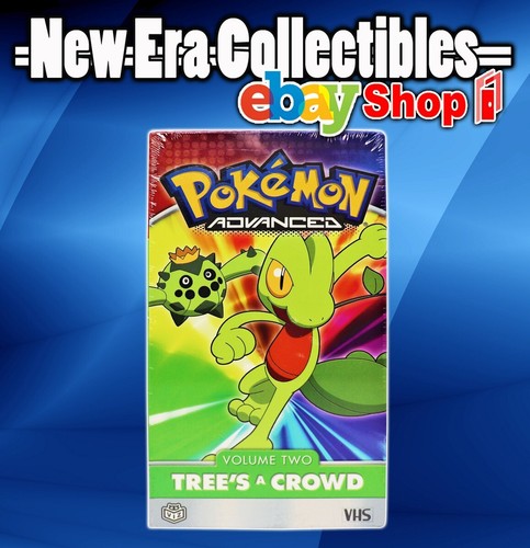 Nintendo Pokemon Advanced Volume Two Tree's A Crowd VHS VIZ 2004 ...