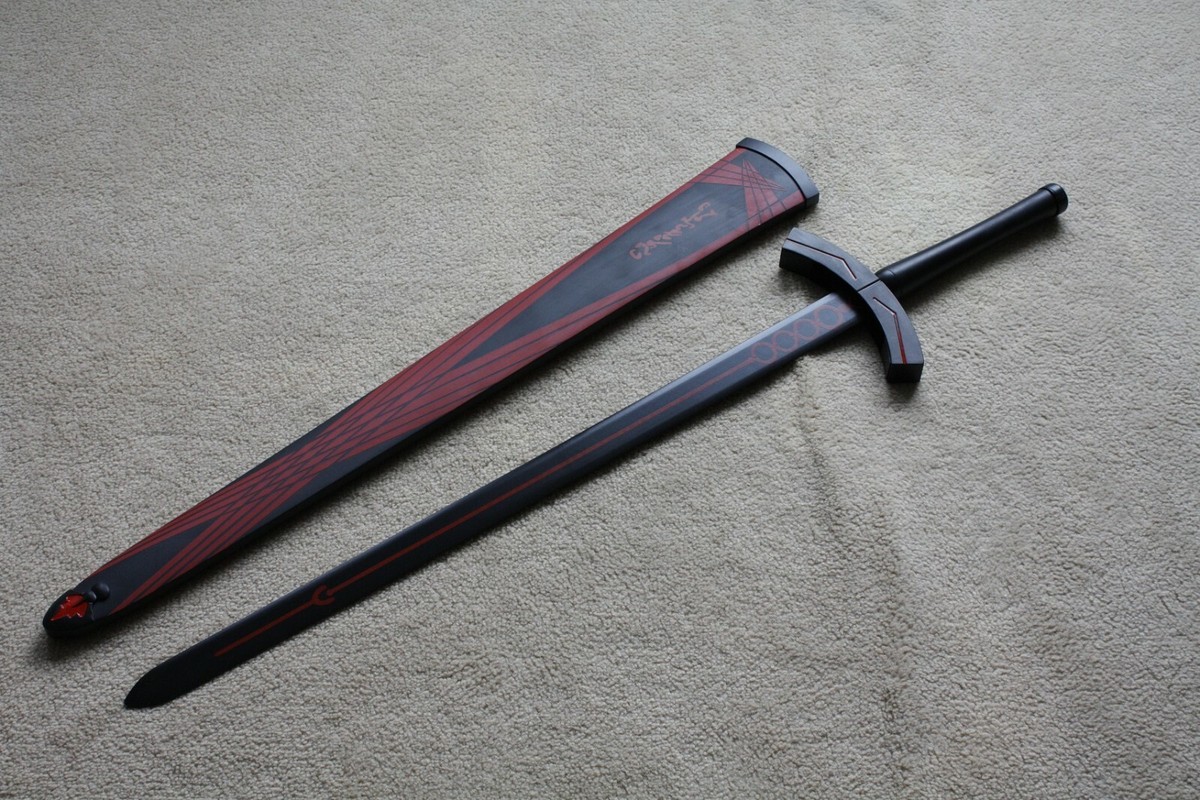 Excalibur Morgan Sword Fate Stay Night Saber Alter Anime