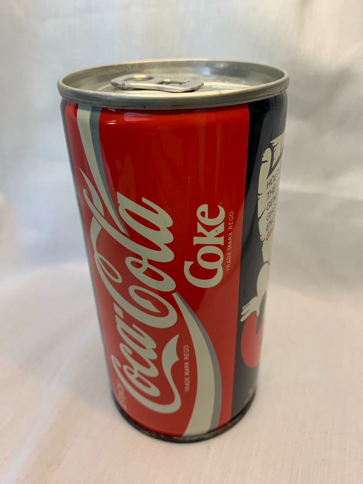 Vintage 1989 Ghostbusters Coca Cola Coke Cans Unopened 2 ea - one has a ...