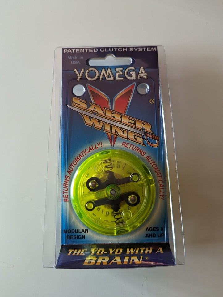 90s Yomega yo-yo Brain Saber Wing Sealed! Choice of colors! Red Blue ...