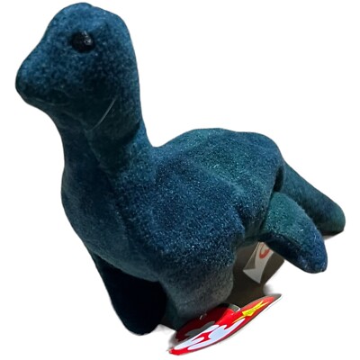 Vintage TY 1999 Teenie Beanie Babies BRONTY THE BRONTOSAURUS Toy McD | eBay