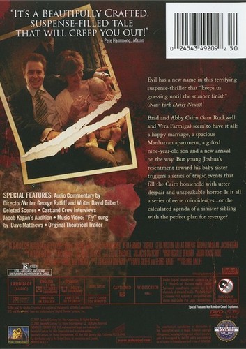 Joshua (DVD, 2007) Dallas Roberts, Celia Weston, Michael McKean ...