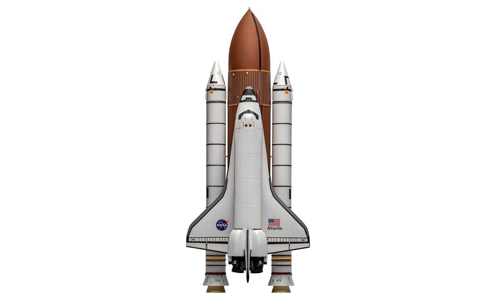 LEVEL 3 MODEL KIT NASA DISCOVERY SHUTTLE GIFT SET 1/144 BY AIRFIX ...