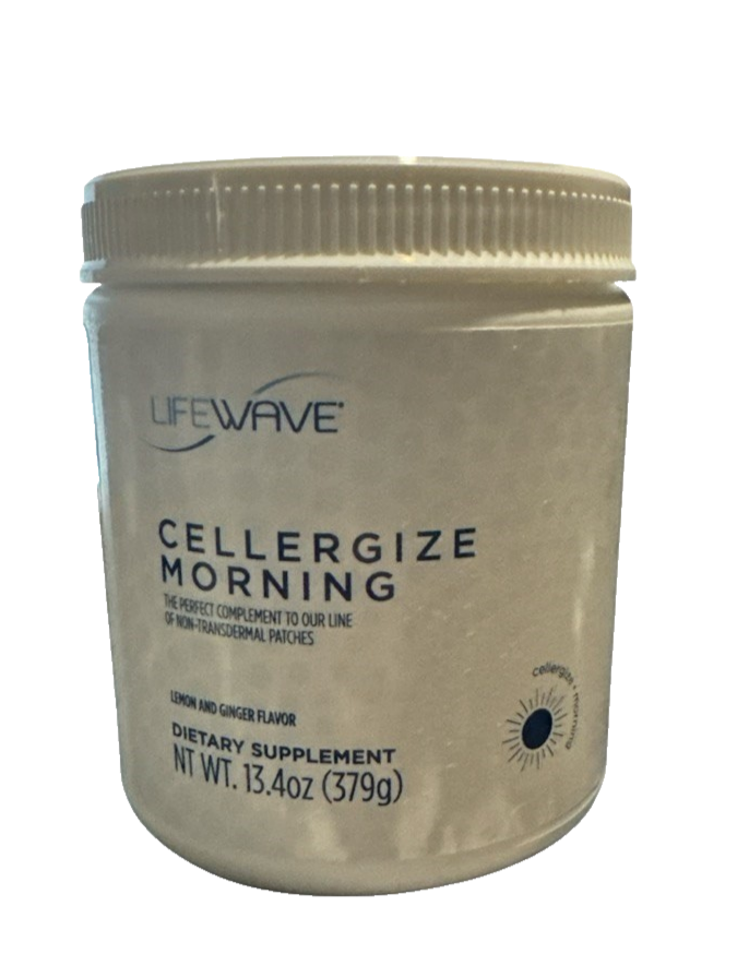 Cellergize Morning by LifeWave Daily Energy Formula 390g -- Exp 07/2027 ...