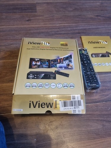 iView HD Freeview Digital TV Receiver Tuner Set Top Box USB Recorder ...
