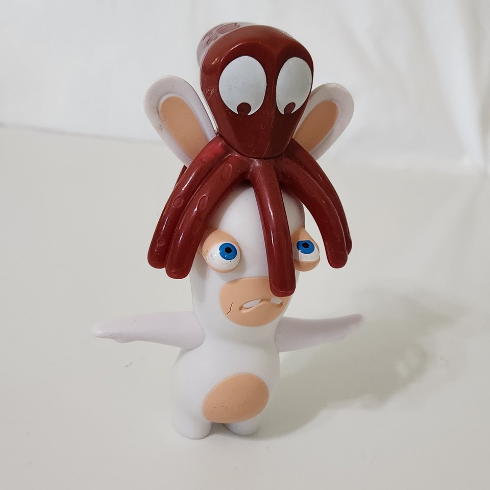 Lot 4 RAVING RABBIDS McDonalds Happy Meal Toys 2015 | eBay