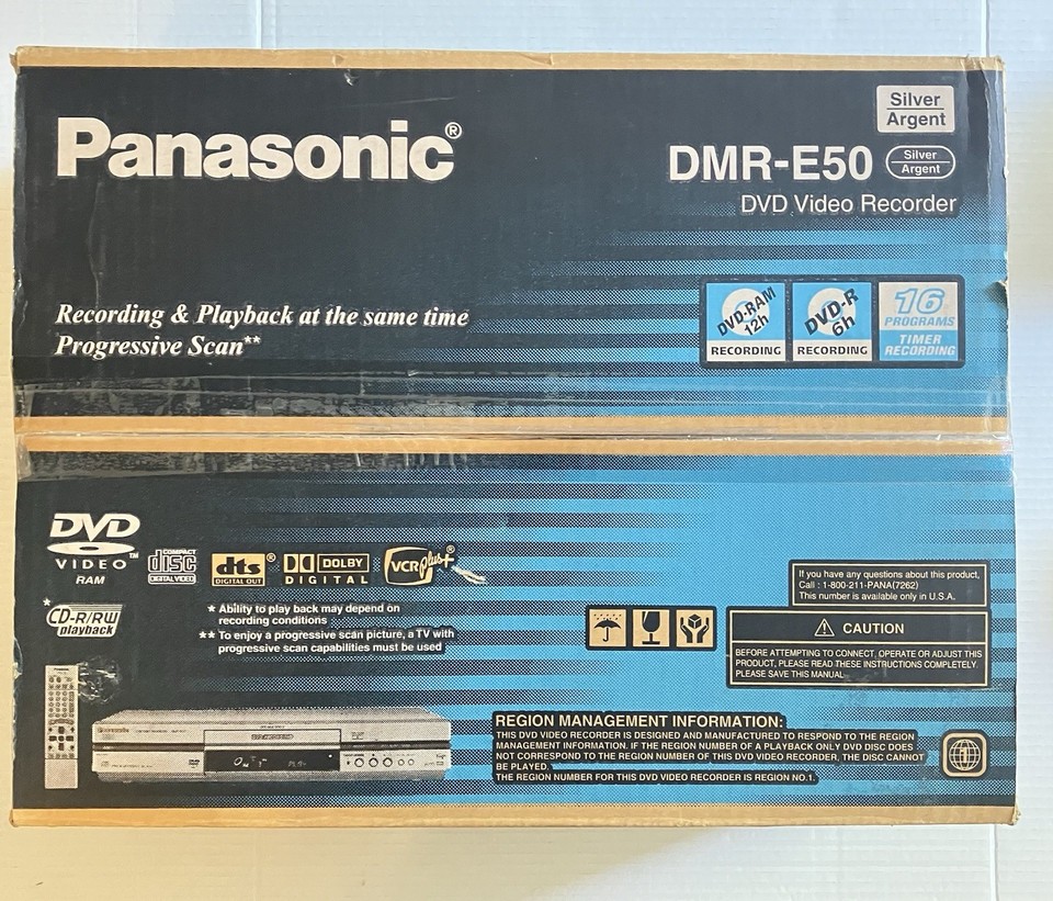 Panasonic DMR-E50 DVD Recorder NEW in Box | eBay