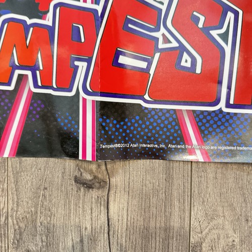 2012 Atari Tempest Video Game Poster 18x24” | eBay