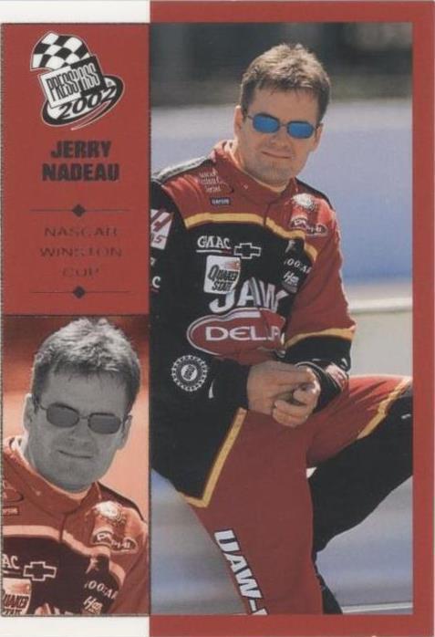2002 Press Pass - Jerry Nadeau #24 for sale online | eBay