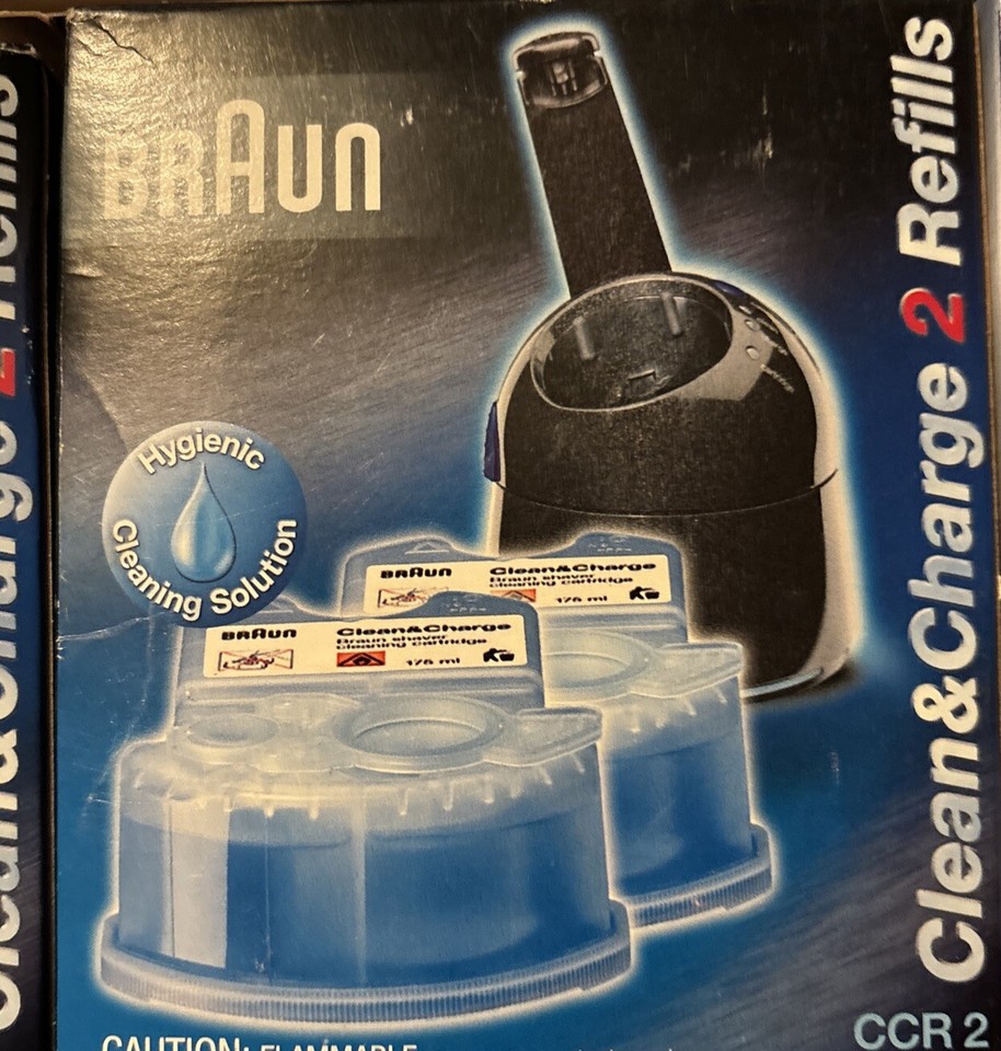 5 Braun Clean & Renew / Clean & Charge Refill Cartridge New | eBay