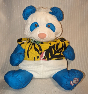 Fisher Price The Wild Puffalumps Panda Bear With Shirt 1987 Vintage | eBay