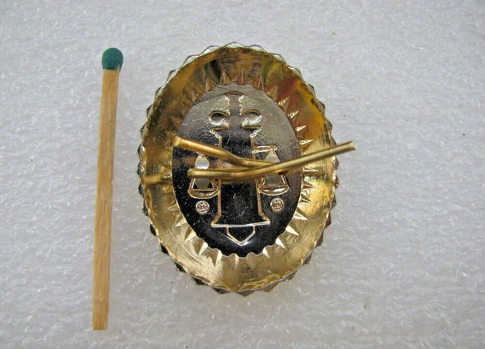 Vintage Military Badge Cap Federal Bailiff Service Russia | eBay