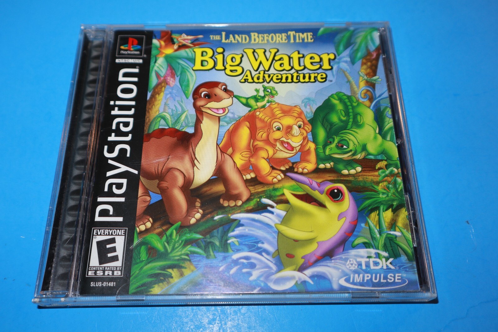 THE LAND BEFORE TIME: BIG WATER ADVENTURE FOR SONY PLAYSTATION 1 PS1 ...