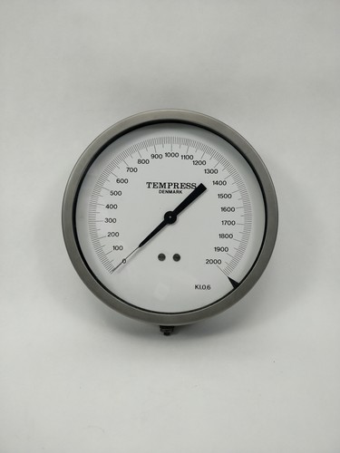 Tempress 0.6 Pressure Gauge 0-2000 | eBay