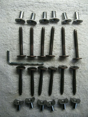 STAFAST 12CT 1/4-20 x 2" Allen Head Bronze Decorative Head Bolts w ...