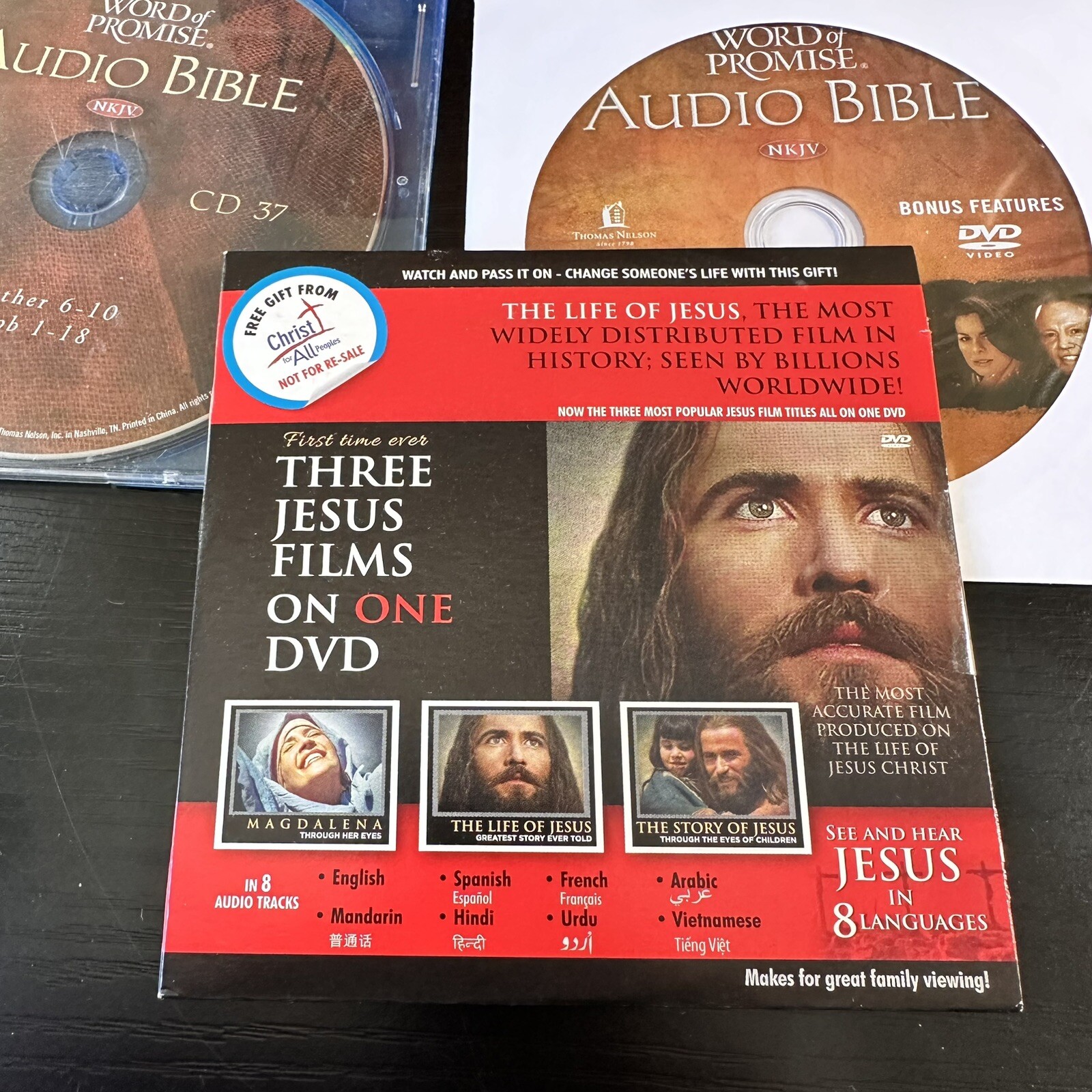 The Word of Promise - Complete Audio Bible NKJV - 79 CD Set w/ DVD ...