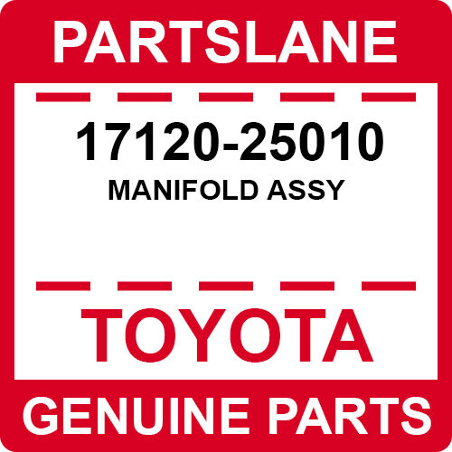 17120-25010 Toyota OEM Genuine MANIFOLD ASSY | eBay
