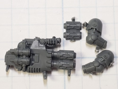 30k Space Marine Bits Legion Heavy Weapon Upgrade MultiMelta w Arms M11 ...