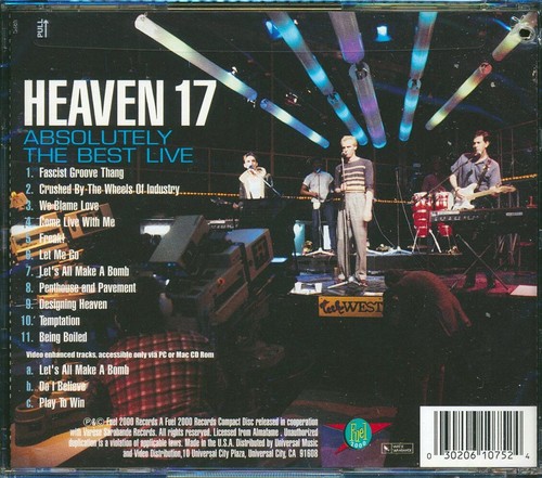 CD Heaven 17 - Absolutely The Best | eBay