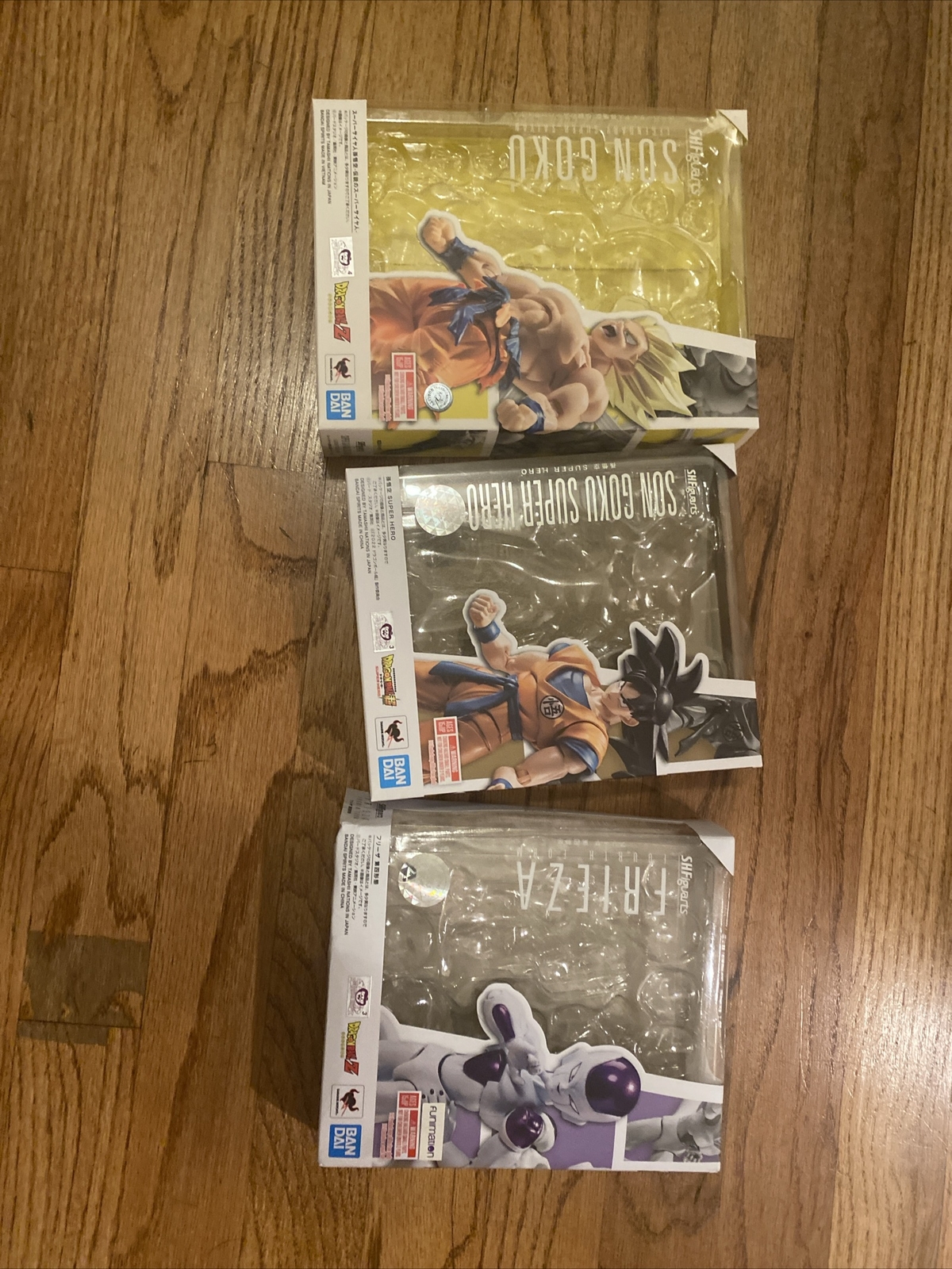 Goku, Ssj Goku And Frieza Shf Boxes Only | eBay