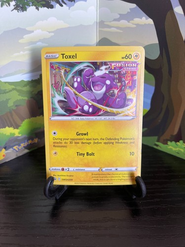 Toxel SWSH209 - Black Star Promo - Pokemon Card TCG - LP | eBay