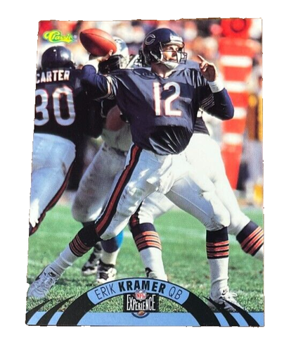 1995 Classic Card # 31 Erik Kramer - Chicago Bears | eBay