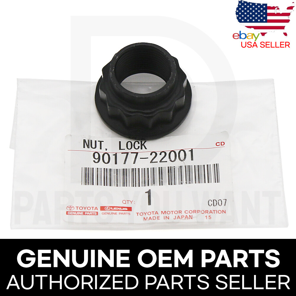 GENUINE Toyota Lexus Scion OEM Front Axle Shaft Nut 90177-22001 / 90080 ...
