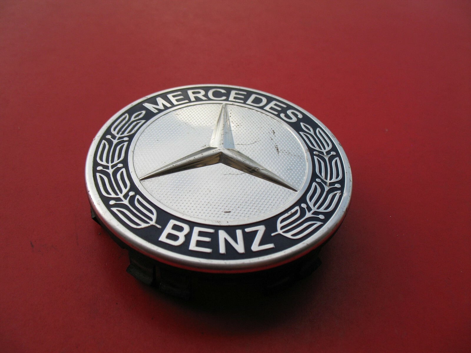 MERCEDES (1) WHEEL RIM HUB CAP HUBCAP CENTER COVER PLUG 1714000125 USED ...