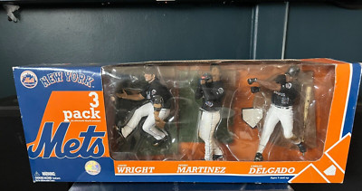 McFarlane Toys MLB New York Mets 3-Pack: Wright Martinez Delgado | eBay