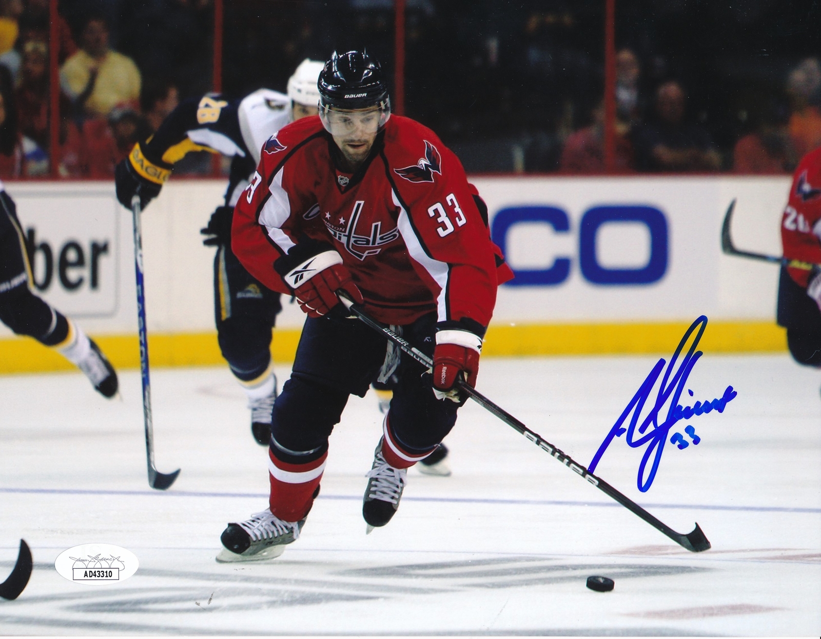 Alexandre Giroux Autographed 8x10 Photo Washington Capitals JSA | eBay
