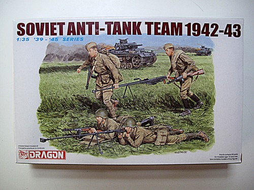 1/35th scale Soviet Anti-Tank Team 1942-43. DML # 6049 wrapped *3 | eBay