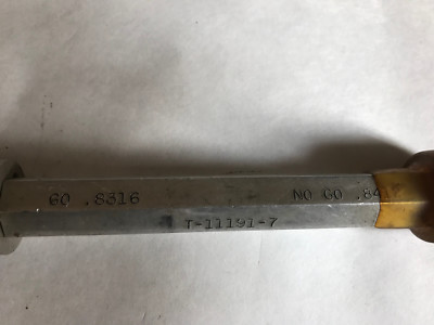 the pipe machinery 8316,8412 go no go plug gauge inspection gage .8316 ...