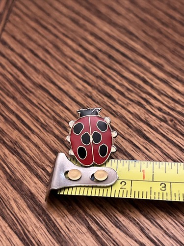 Vintage Ladybug Enamel Lapel Pin FREE SHIPPING | eBay