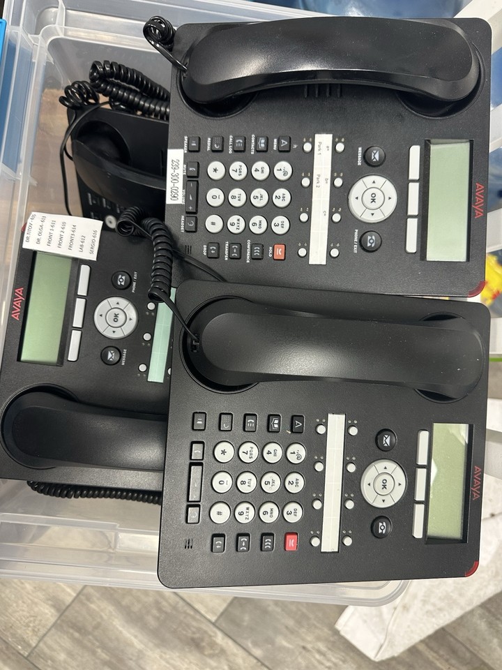 Avaya Phone System with 7 phones | eBay