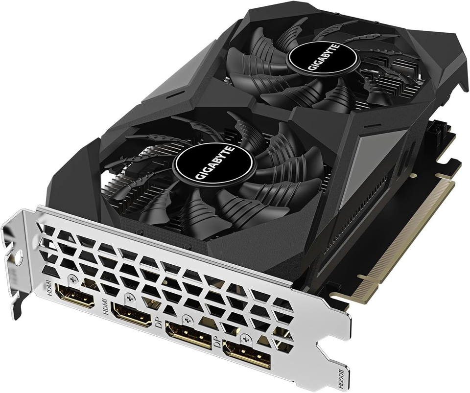 Geforce RTX 3050 WINDFORCE OC V2 6G Graphics Card, 2X WINDFORCE Fans ...
