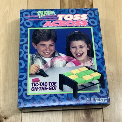 Vintage 1995, TYCO Travel Toss Across Bean Bag Tic-Tac-Toe Game, New ...