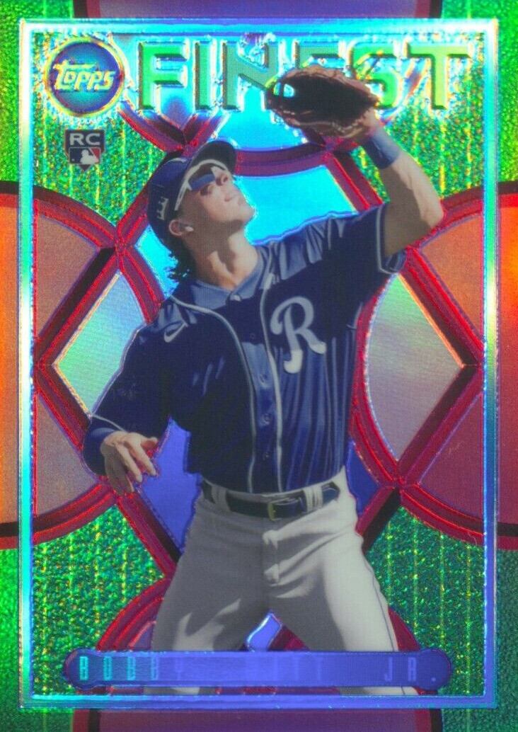 2022 Topps Finest Flashbacks - Red Refractor #29 Bobby Witt Jr. /5 (RC ...