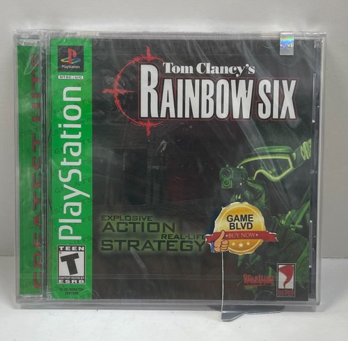 Tom Clancy's Rainbow Six GREATEST HITS (PlayStation 1 / Ps1) Brand New ...