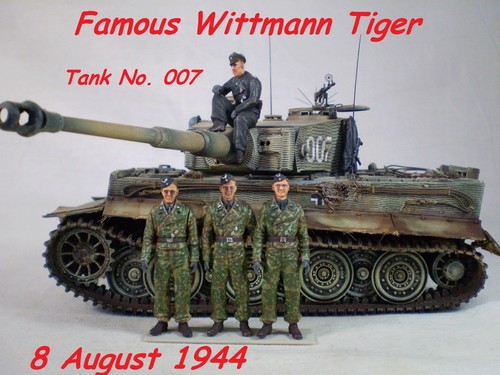1/35 Built Famous Wittmann's Tiger I Late w/Zimmerit - Built 1/35 | eBay