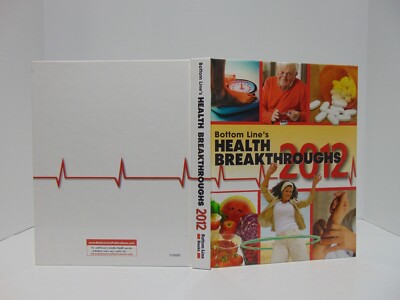 Bottom Line's Health Breakthroughs 2012 Hardcover 9780887236402 | eBay