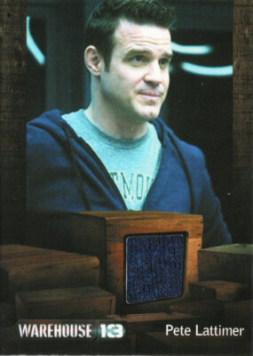 Warehouse 13 Season 3 Costume Relic Eddie McClintock as Pete Lattimer ...