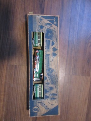ANTIQUE VINTAGE GUNTHERMANN TIN WINDUP TRAIN SET W/ BOX | eBay