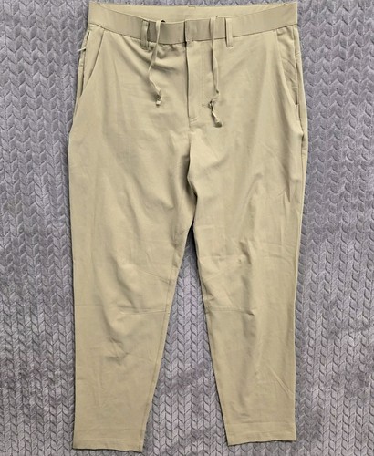 Fabletics The Only Pant Khaki Athleisure Performance Stretch Dress ...