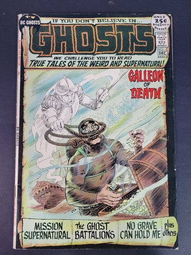 GHOSTS #2 Bronze Age DC Horror Comic 1971 Signed Nick Cardy | eBay