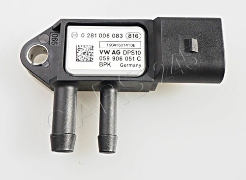 Genuine Pressure Difference Sensor AUDI VW 059906051C | eBay