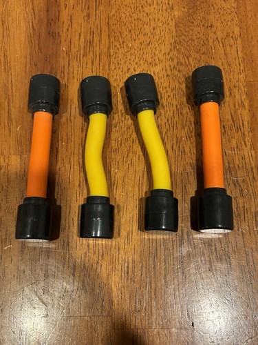6 Second Abs Exercise Machine Original Yellow Orange Lot of 4 Bands ...